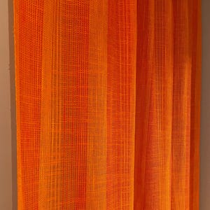 Scandinavian Vintage Curtains. Retro Net Curtains in Amazing Woven ...