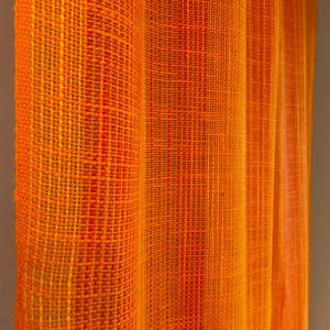 Scandinavian Vintage Curtains. Retro Net Curtains in Amazing Woven ...