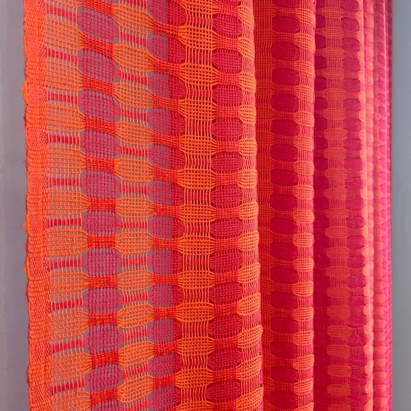 Sheer Retro Curtains - Etsy