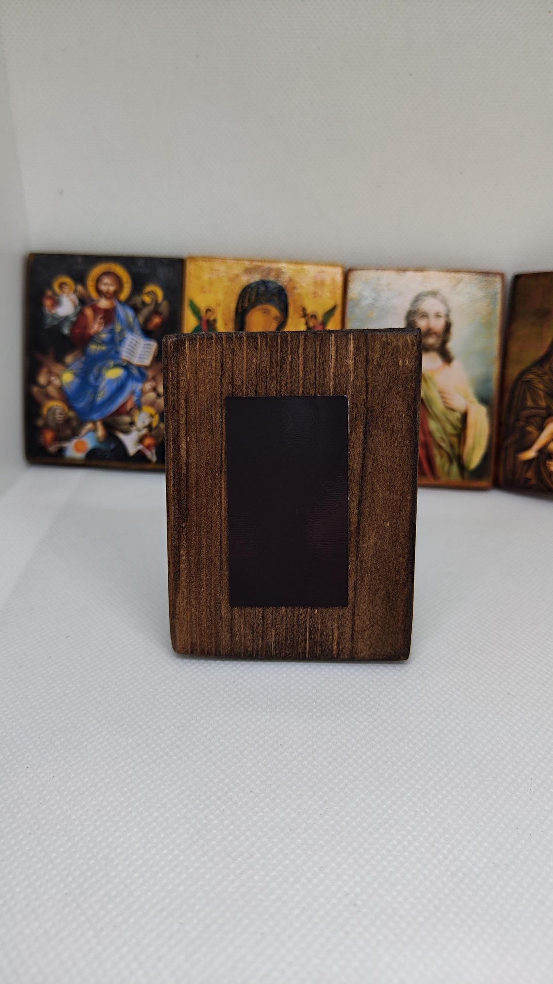 Christ With Sword Icon: Orthodox Christian Art Magnet on Wood - Etsy