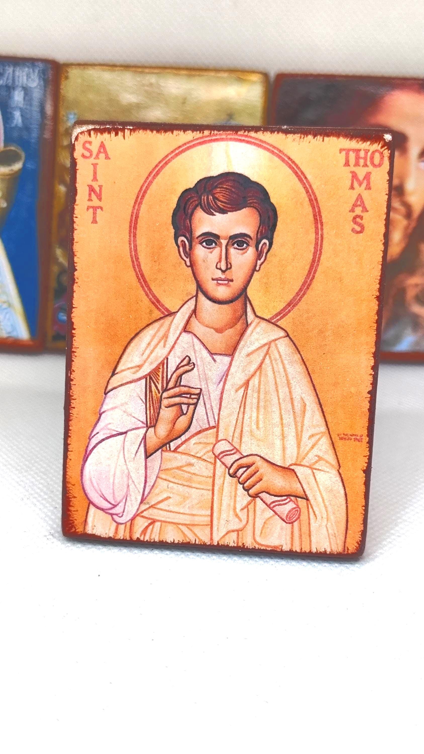 Saint Thomas the Apostle – Orthodox Icon Magnet, "doubting Thomas ...