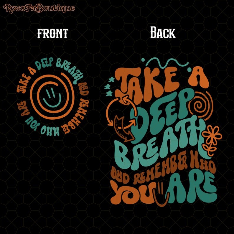 Take A Deep Breath and Remember Who You Are Png, Positive Quote Png ...