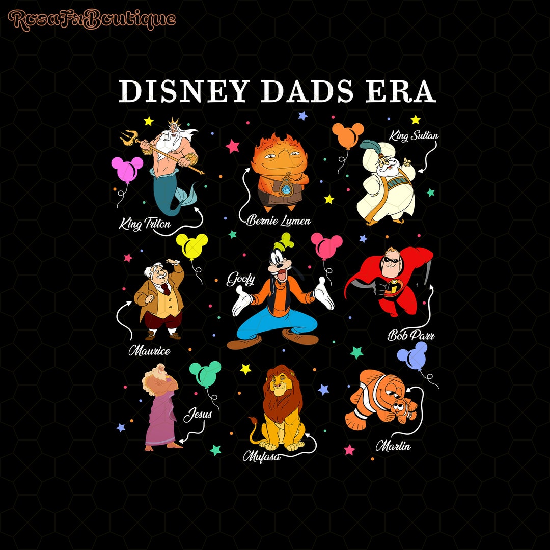 Best Dad Ever Png, Happiest Dad on Earth Magic Dad Png, in My Dad Era ...