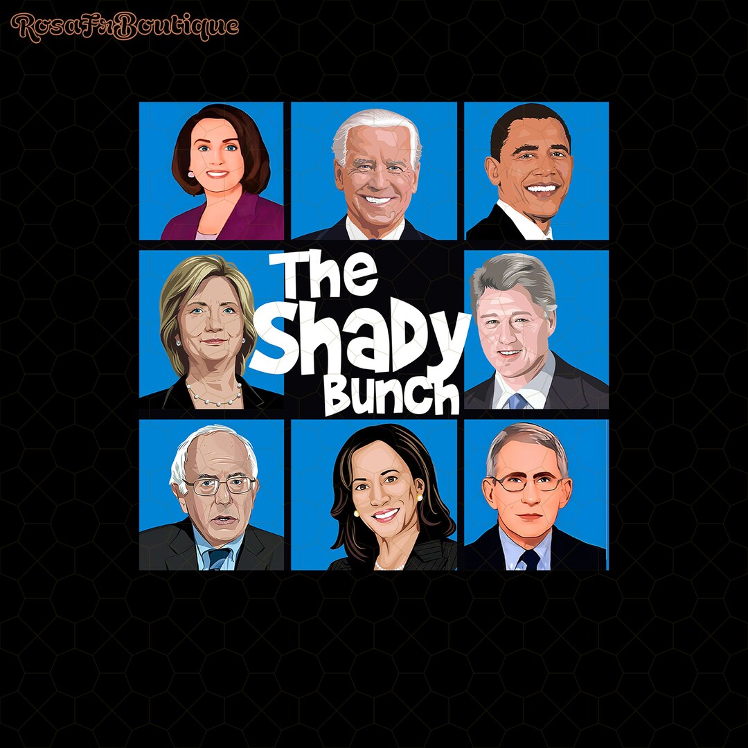 The Shady Bunch Png, Democrat Png, Funny Political Png, Funny ...
