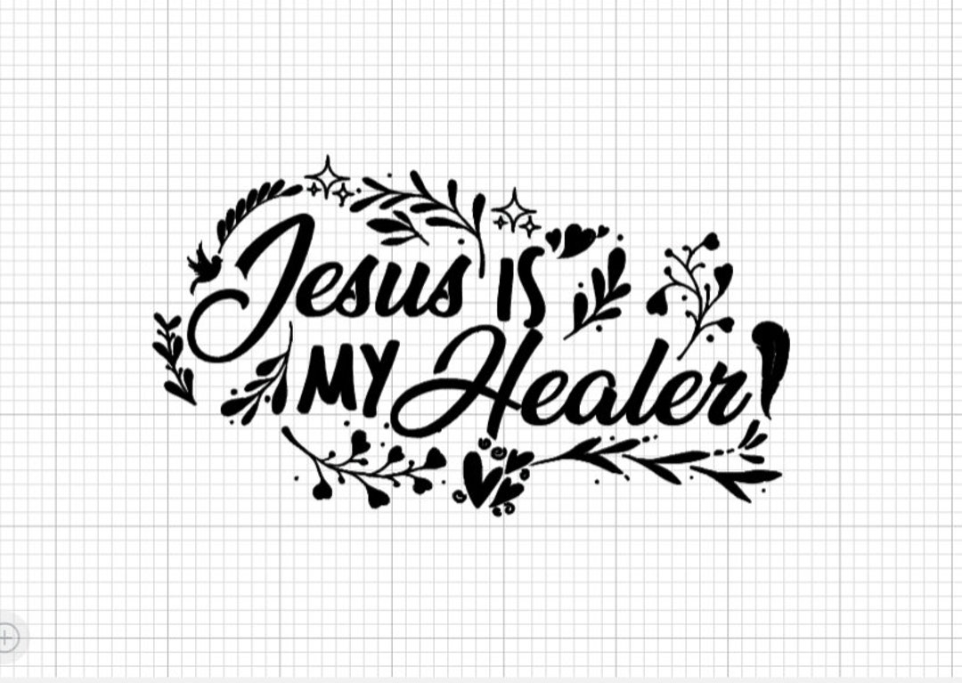 Jesus is My Healer Svg, Christ Svg, Believe Svg, Faith Svg, Christian ...