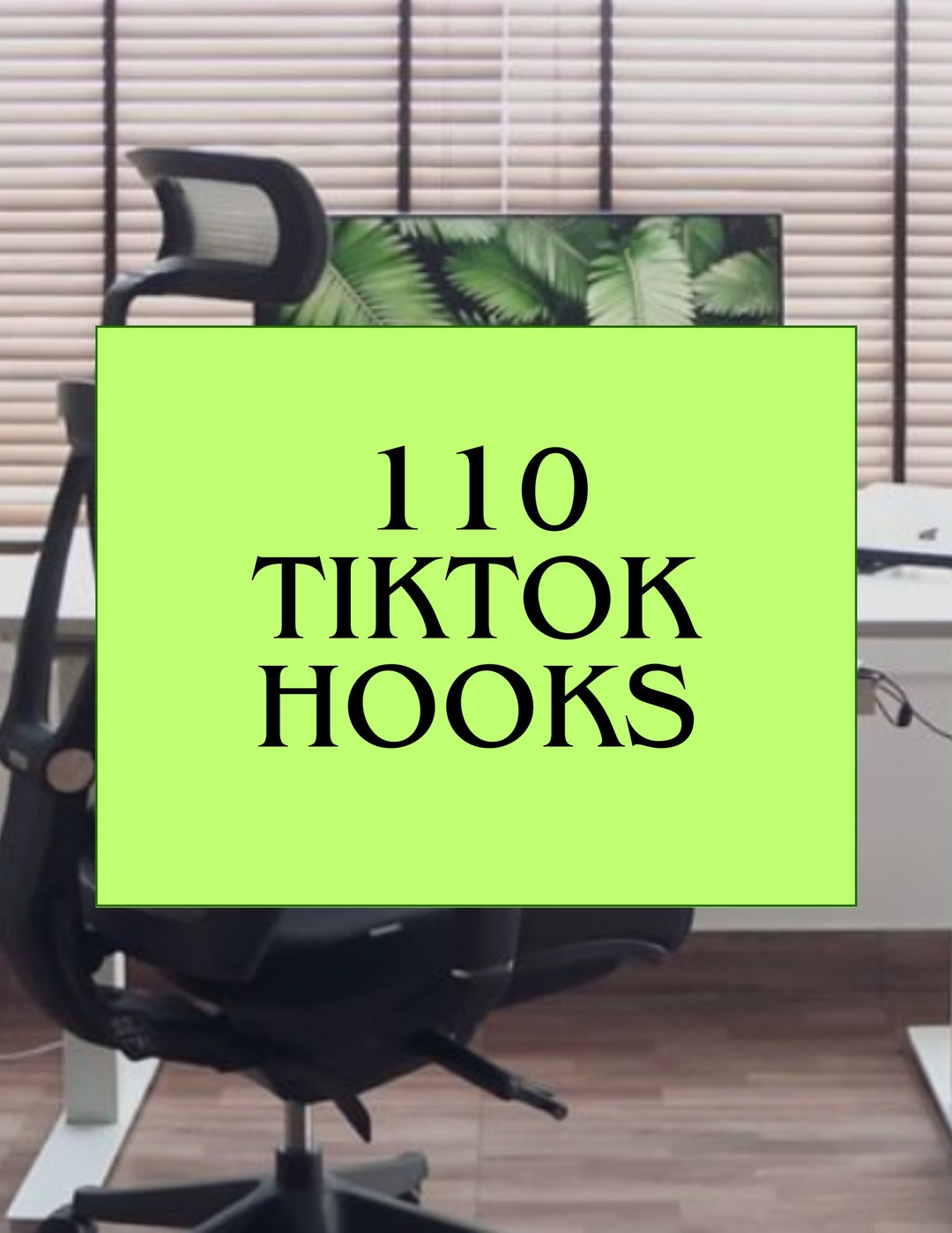110 Tiktok Hooks Tiktok Ideas Content Planner Tiktok - Etsy