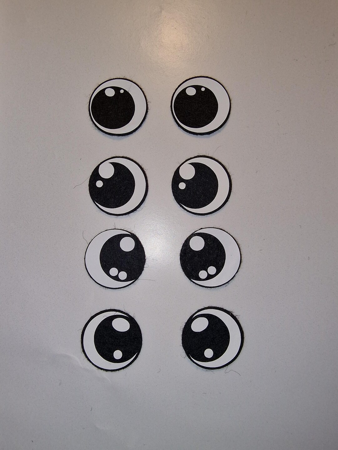 5 Sets 10 Eyes Simple Cute Felt/vinyl Eyes Amigurumi Crafts Different ...