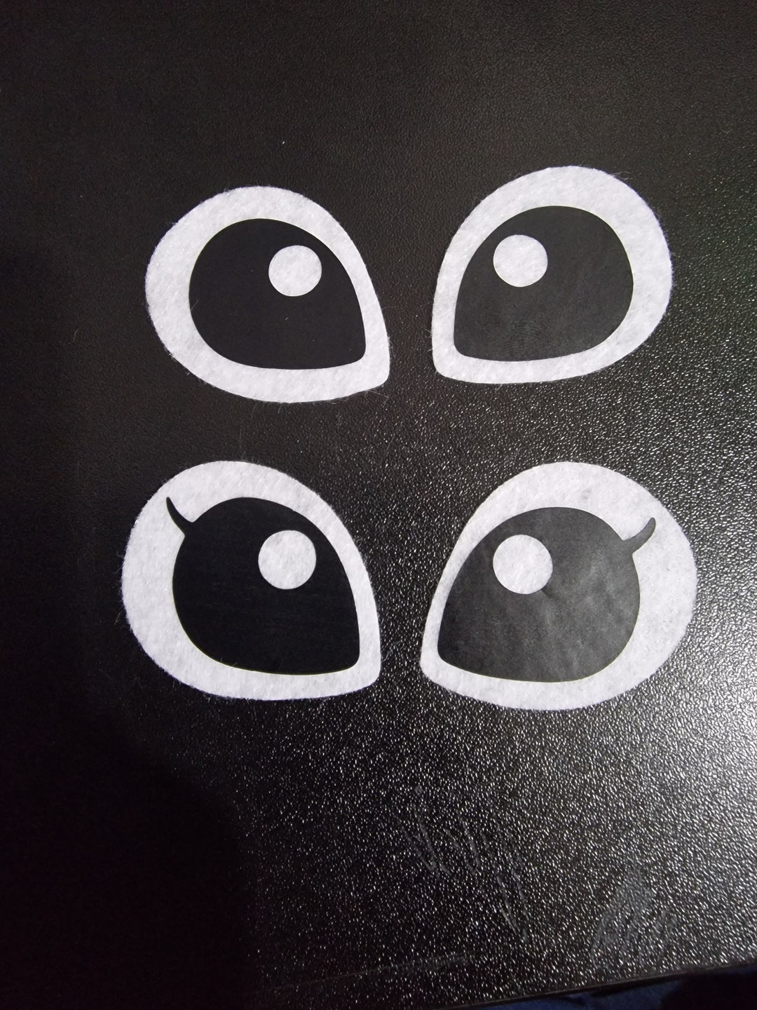 Alien Felt/vinyl Eyes Amigurumi Craft Eyes 0.5" to 2.5" Available - Etsy