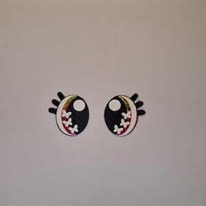 5 Sets (10 Eyes) Oval Lash Eyes Spring Styles Available Glitter ...