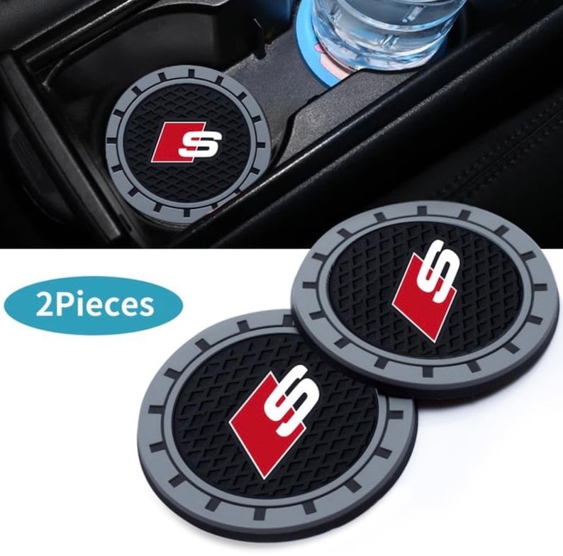 2PCS Car Cup Holder Coasters for Audi S Line S1 S2 S3 S4 S5 - Etsy UK