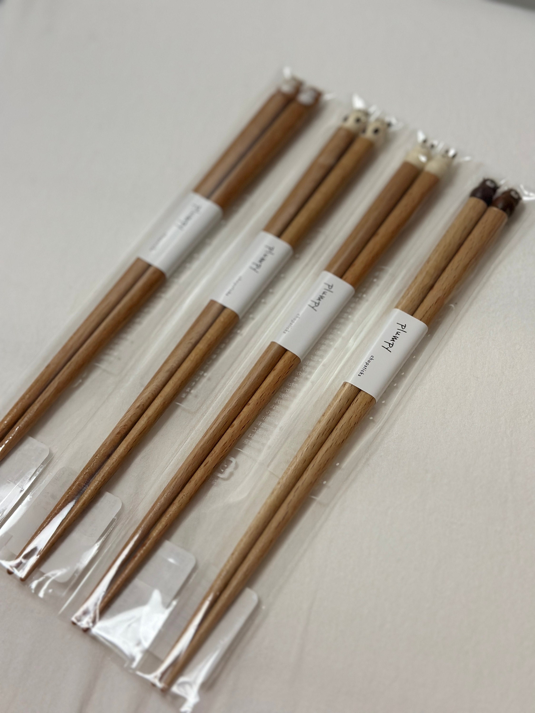 Cute Kawaii Fluffy Japanese Wooden Animal Chopsticks, Gift, Present - Etsy