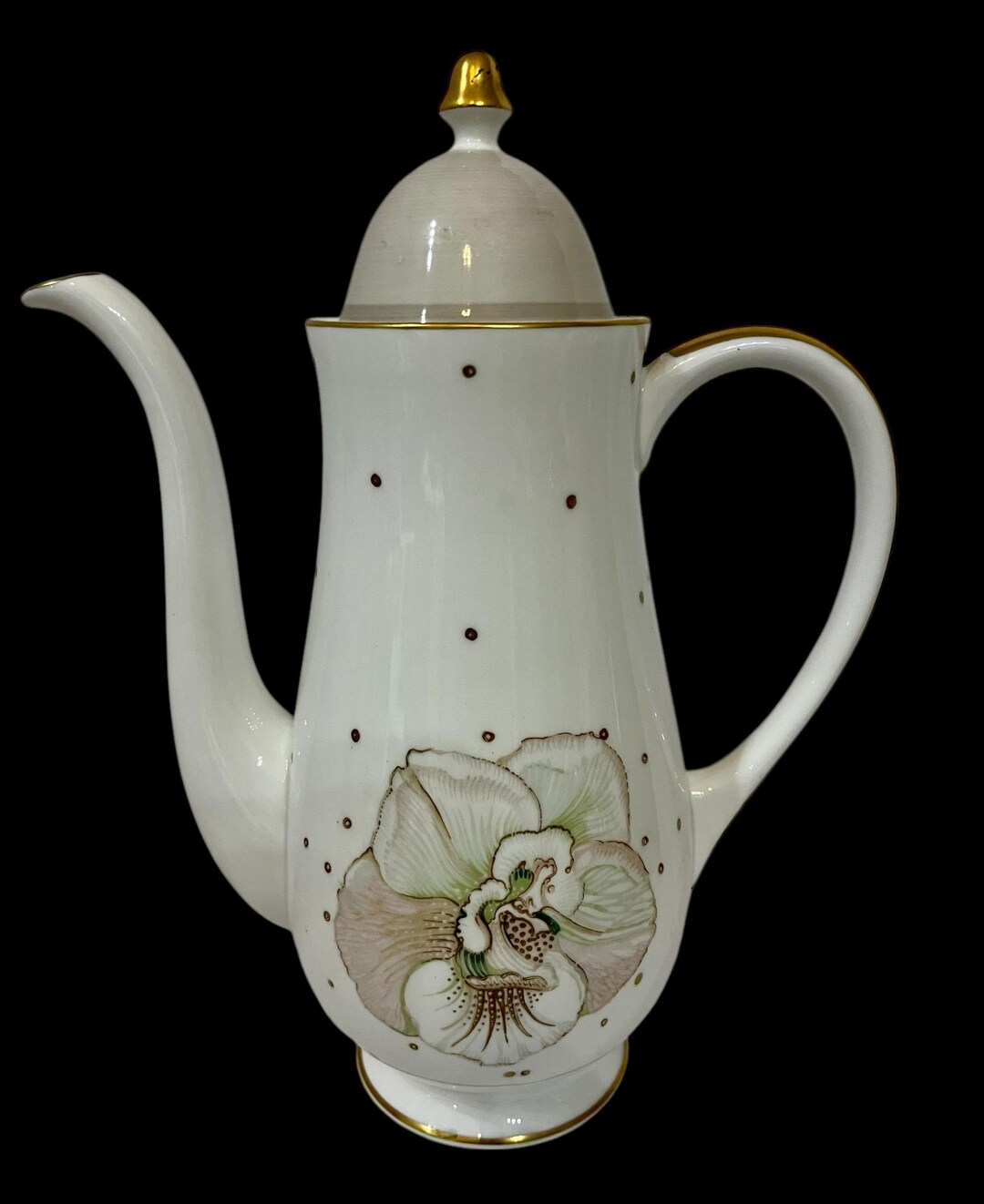 Susie Cooper Azalea Coffee Pot 1930s Art Deco Classic Vintage Flawless ...
