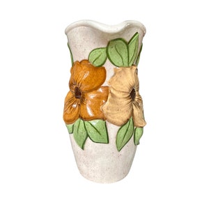 Holland Mold Vase, Ceramic Pitcher, Vintage Vase, Floral Vase, Retro ...