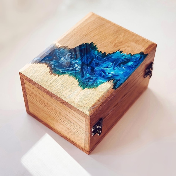 Wood Resin Box - Etsy