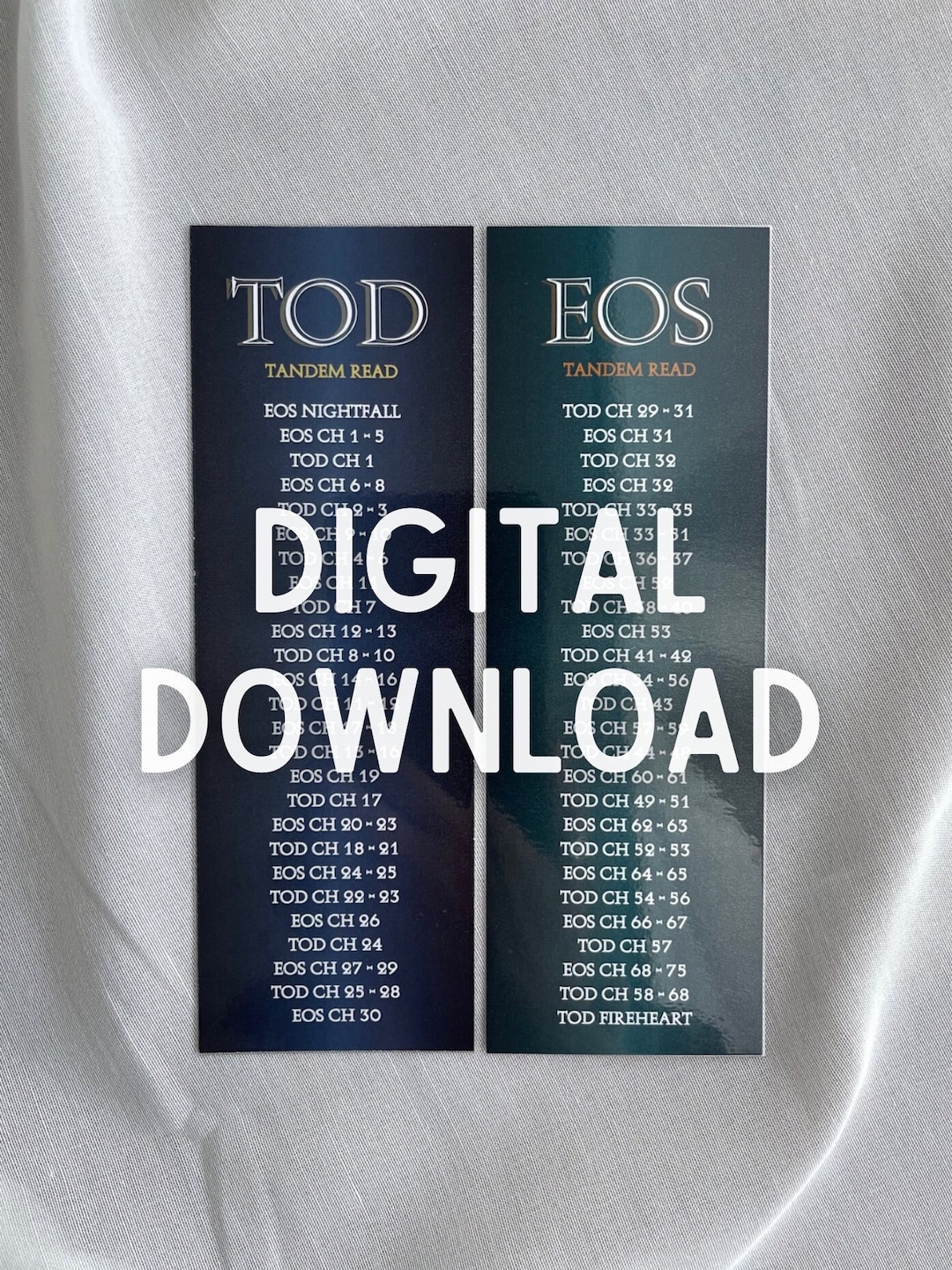 DIGITAL DOWNLOAD - Throne of Glass - Tandem Read Bookmarks - Set of 2 ...