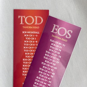 Throne of Glass - Tandem Read Bookmarks - Set of 2 - Matches New Covers ...