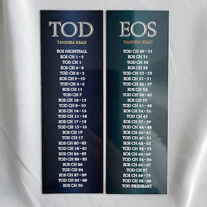 Throne of Glass - Tandem Read Bookmarks - Set of 2 - Matches Original ...