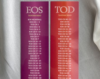 DIGITAL DOWNLOAD Throne of Glass Tandem Read Bookmarks - Etsy