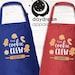 Custom Cookie Apron, Cookie Crew Apron, Name Apron, Christmas Cookies ...
