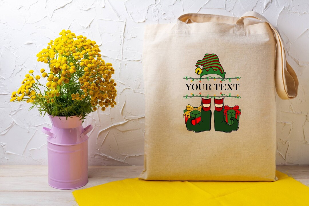 Custom Name Bag, Custom Elf Bag, Christmas Elf Bag, Custom Christmas ...