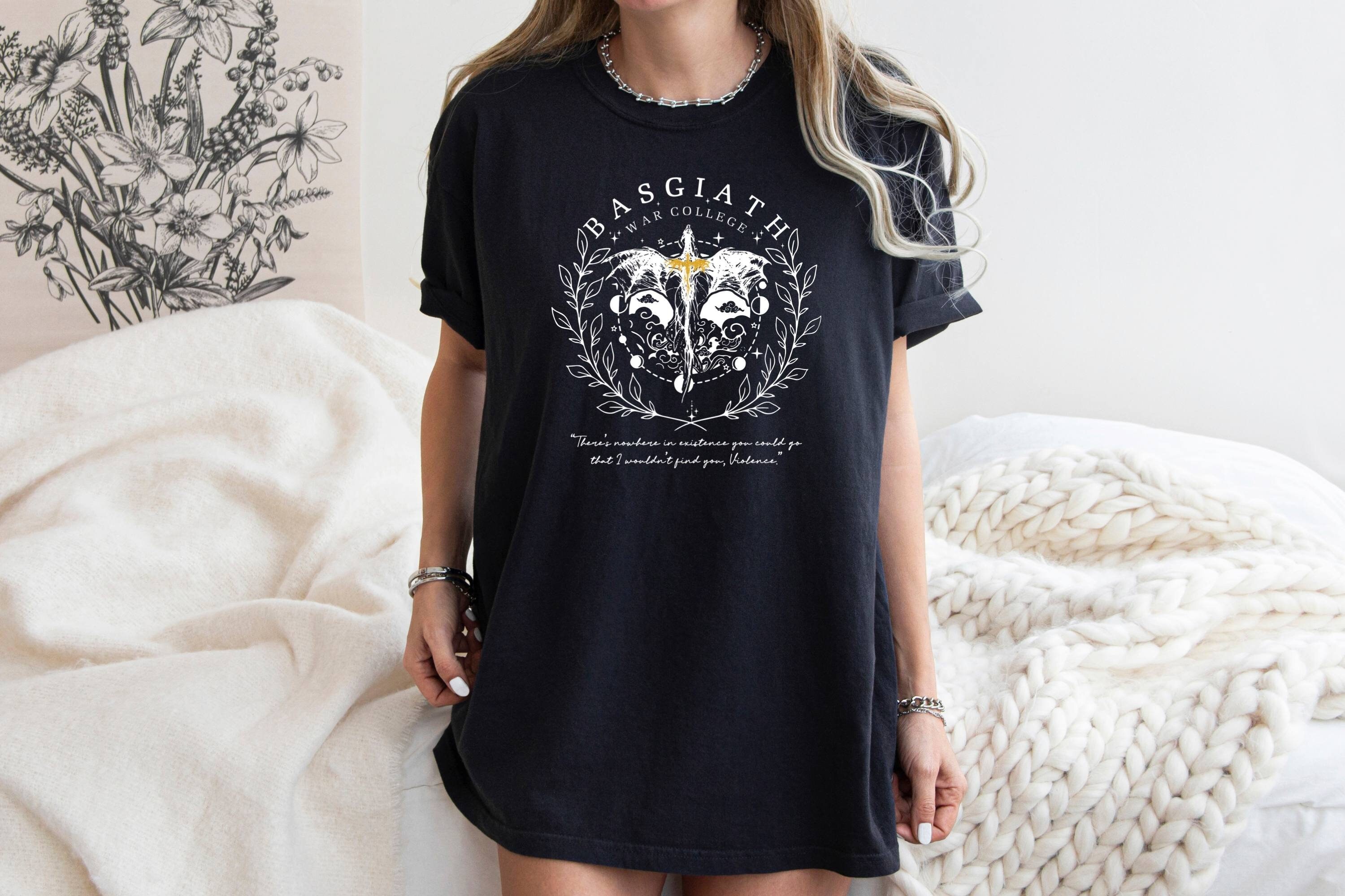 Comfort Color Shirt, Basgiath War College Tee, Die or Fly Tee, Riders ...