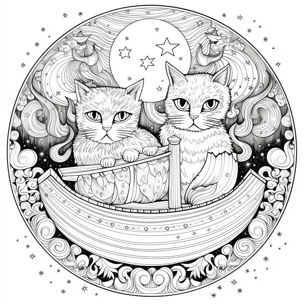 Magical Storybook Animal Coloring Pages Digital Download - Etsy