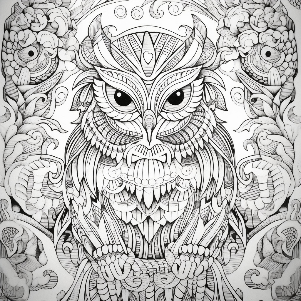 Magical Storybook Animal Coloring Pages Digital Download - Etsy