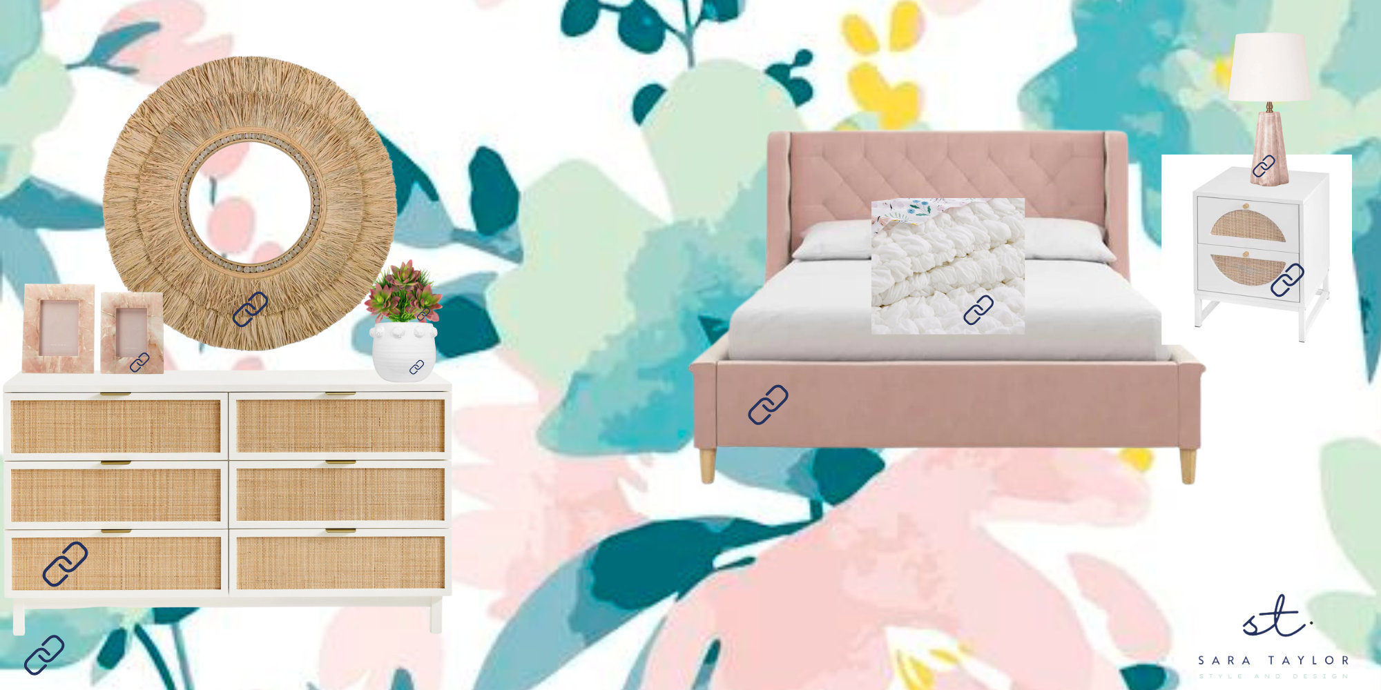 Mood Board for a Girl Tween/teen Room - Etsy