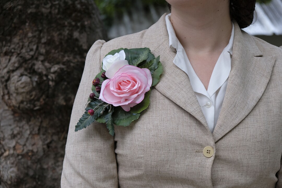 1940's Pin up Vintage Style Brooch Corsage Model - Etsy