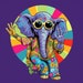 Disco Elephant - Etsy