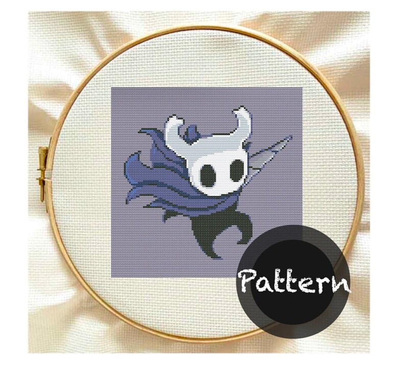 Hollow Knight Cross Stitch Pattern Instant Download - Etsy