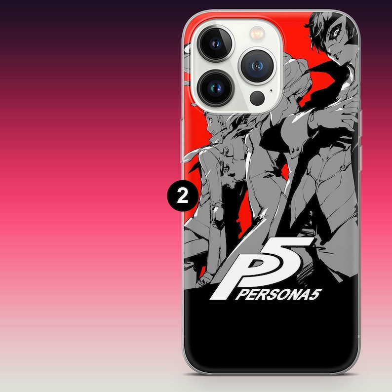 Persona 5 Phone Case Phantom Merch Cover for iPhone 17pro, 16, 15 , 14 ...