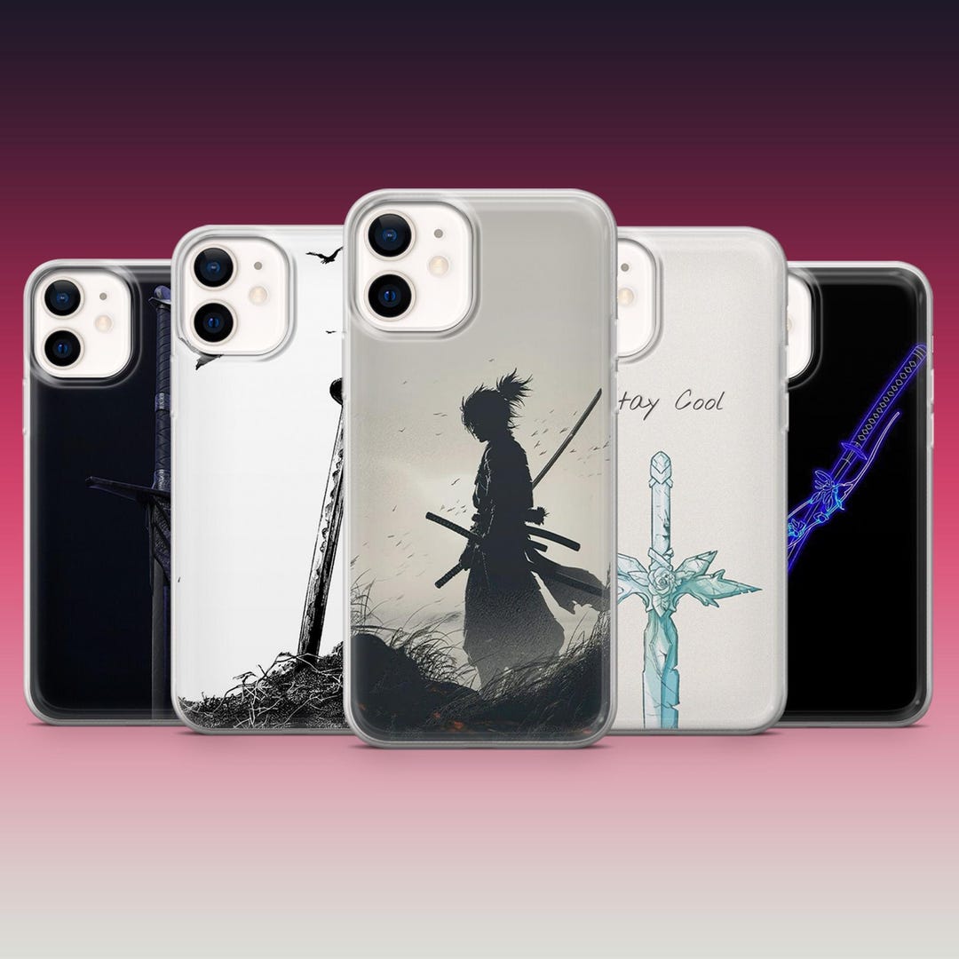 Medieval Swords Phone Knight Armour Cover for iPhone 17pro, 16, 15 , 14 ...