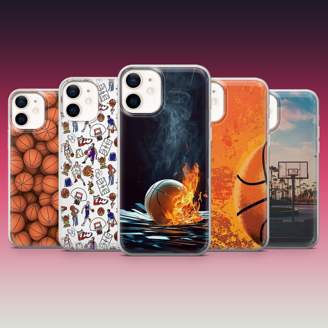 Basketball Hoop Phone Case Famous Sports Cover for iPhone 17, 16, 15 ...
