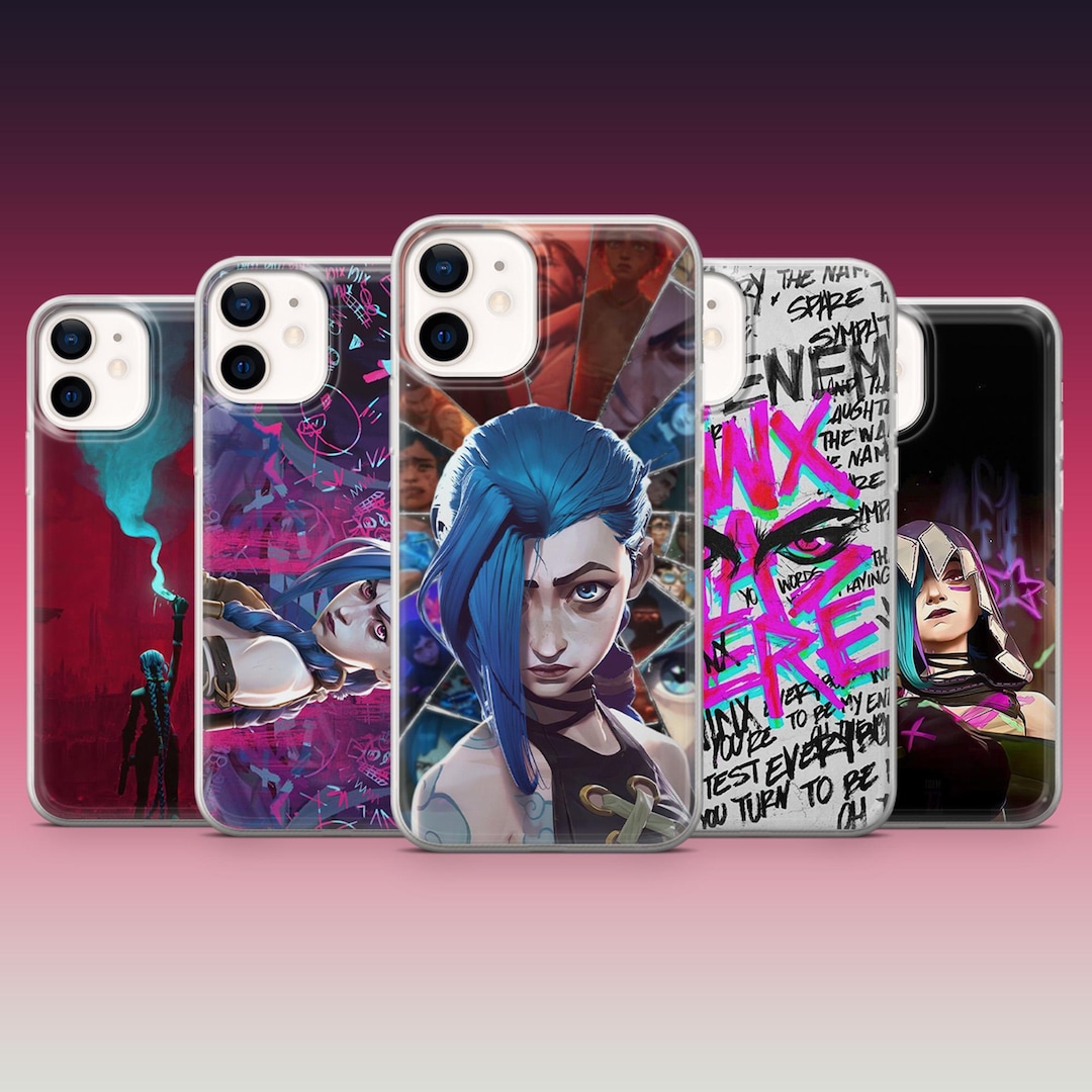 Arcane Jinx Phone Case League New Cover for iPhone 17 Pro Max, 16, 15 ...