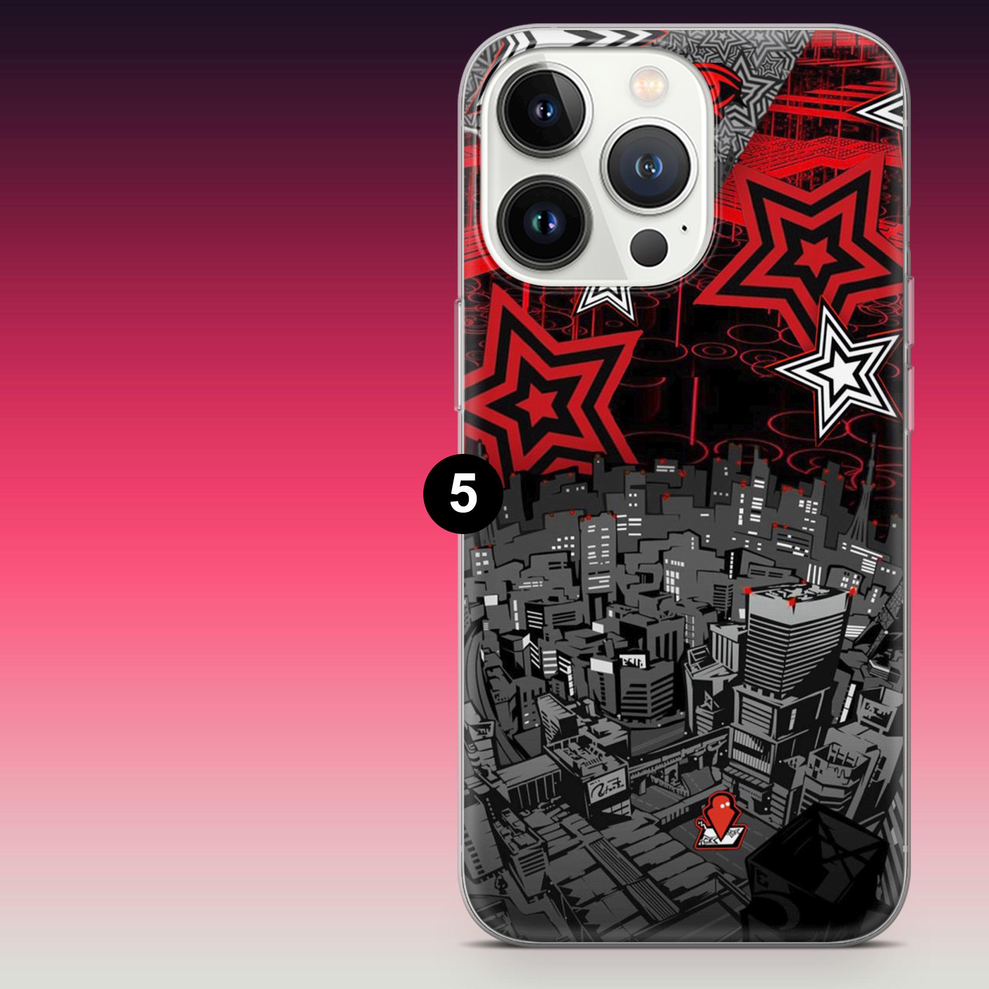 Persona 5 Phone Case Phantom Merch Cover for iPhone 17pro, 16, 15 , 14 ...