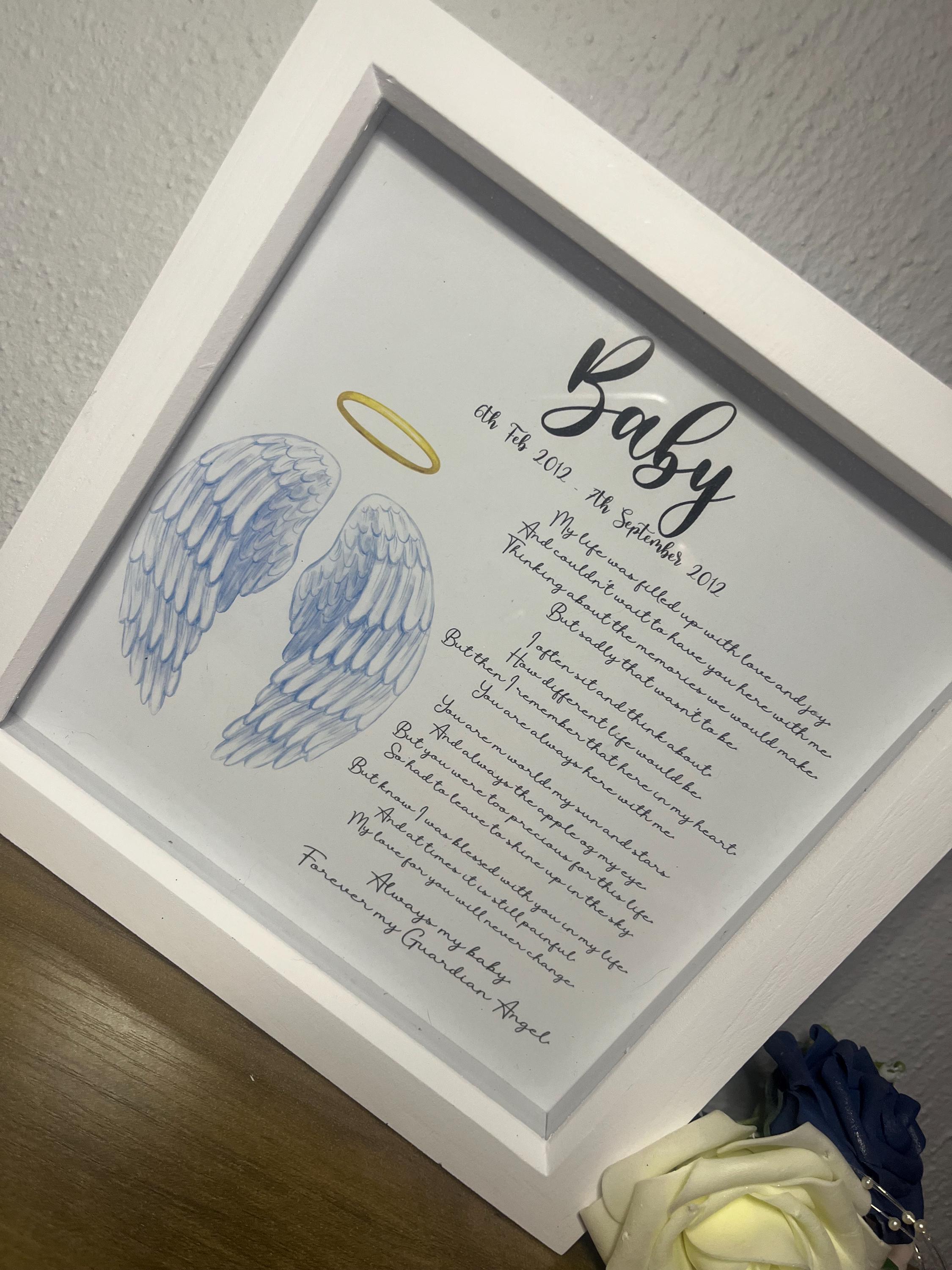 Baby and Child Memorial Box Frame - Etsy