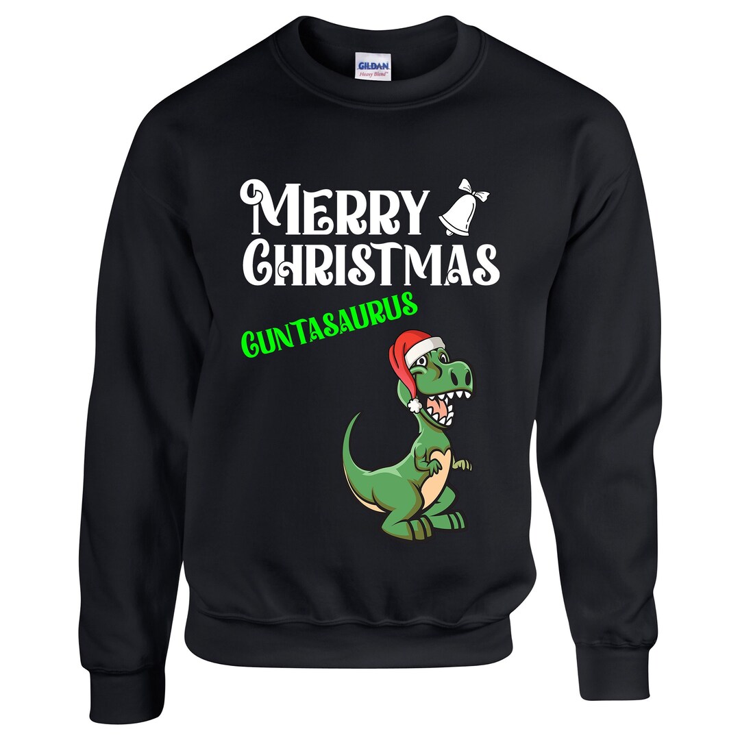 Merry Christmas Cuntasaurus Ugly Christmas Jumper. Christmas Party ...