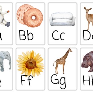 Learning Made Fun: Alphabet Flashcards for Kids Montessori Preschool ...