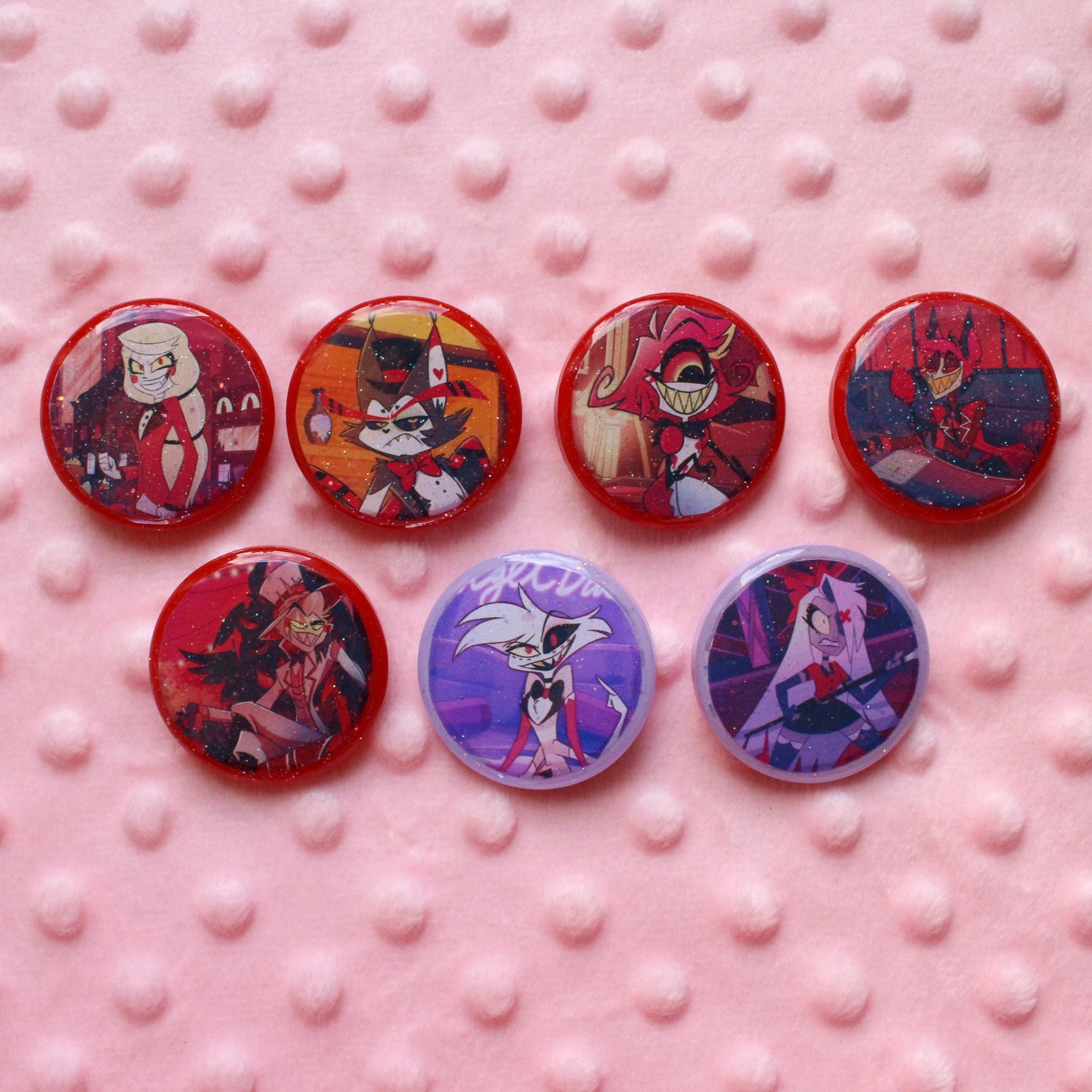 Hazbin Hotel Resin Pins, Hazbin Hotel Pins, Hazbin Hotel Pin, Resin Pin ...