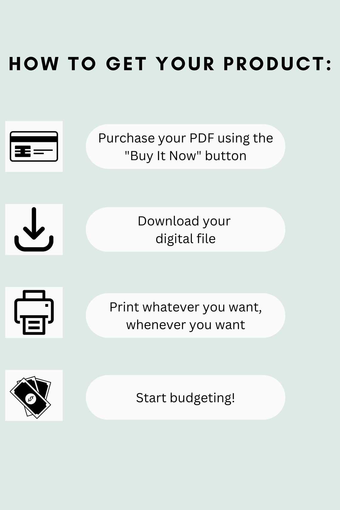 Simple Paycheck Budget Template Printable, Paycheck Budget Printable ...