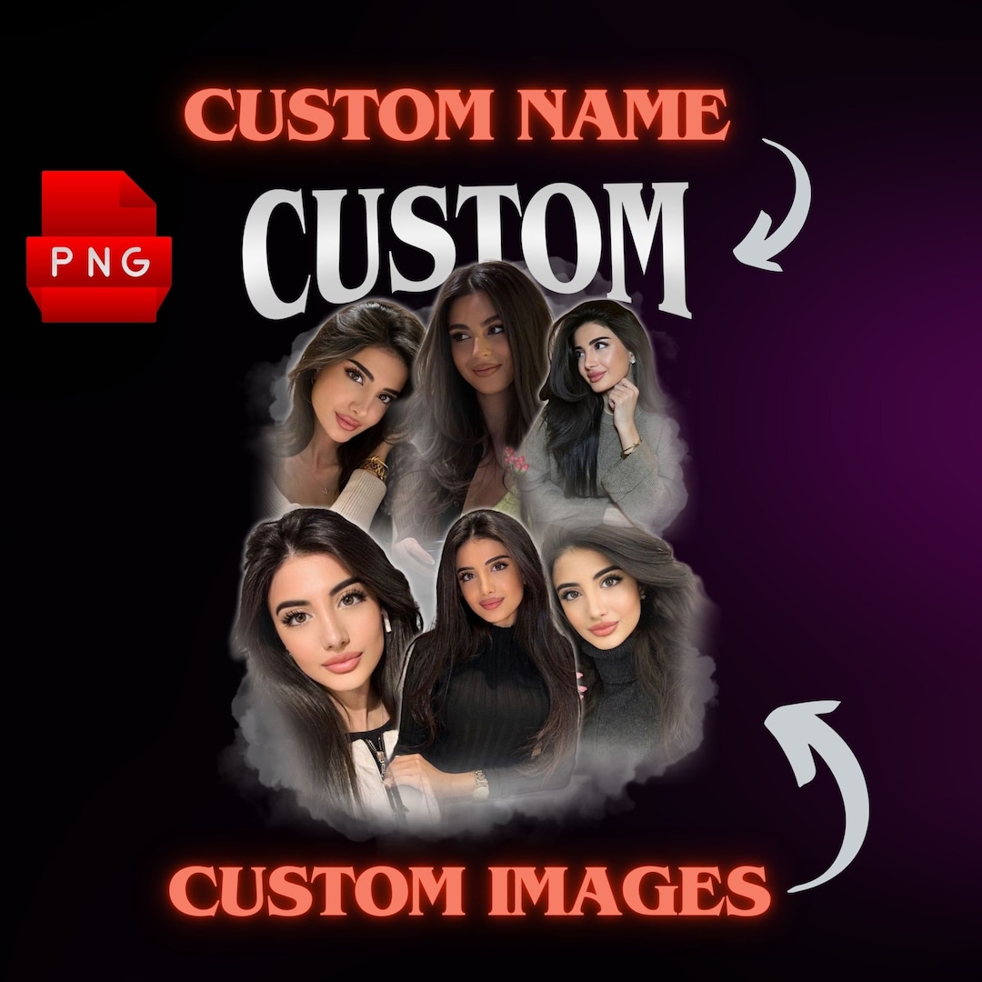 Custom Bootleg PNG, Custom Your Own Bootleg Png, With Text and Photos ...
