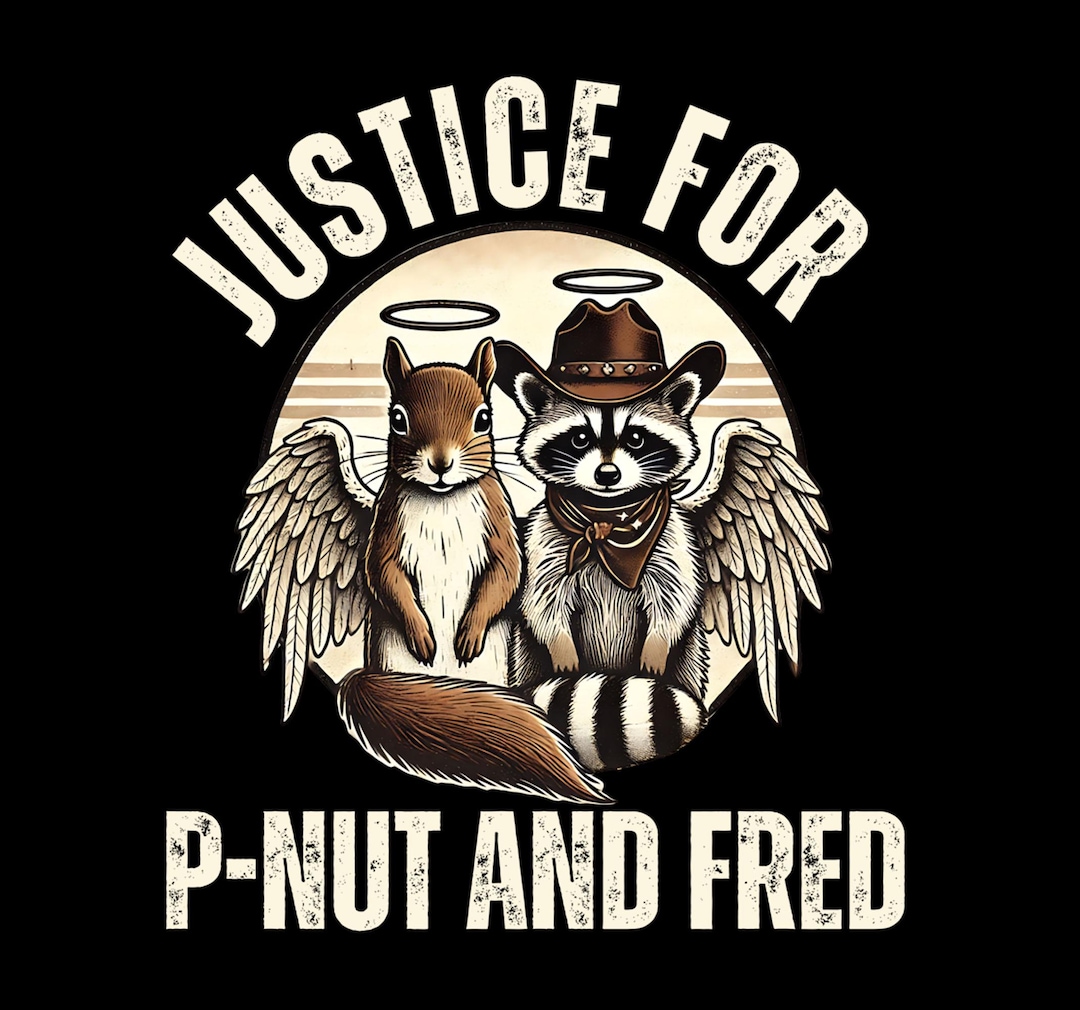 Justice for Peanut and Fred Png, Peanut Squirrel Fred Raccoon Png - Etsy