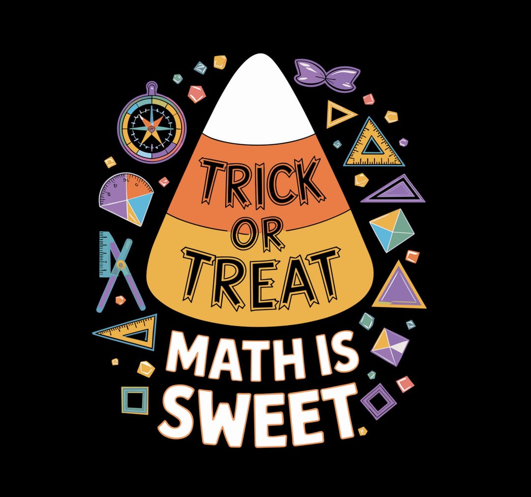 Trick or Treat Math is Sweet Png, Fun Halloween Math Png - Etsy