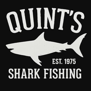 Quint's Shark Fishing 1975 Png - Etsy