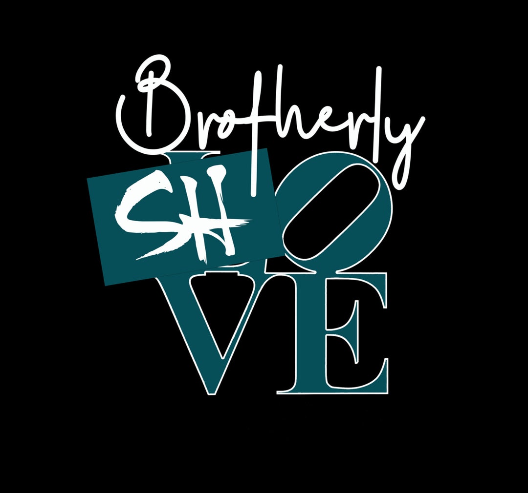 Funny Brotherly Shove Png - Etsy