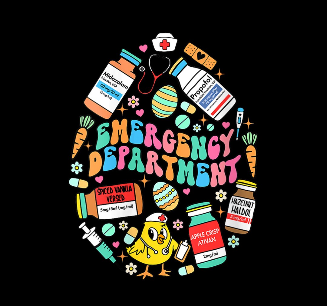 Emergency Department Png, Easter Egg Bunny Png, Nurse Easter Png - Etsy