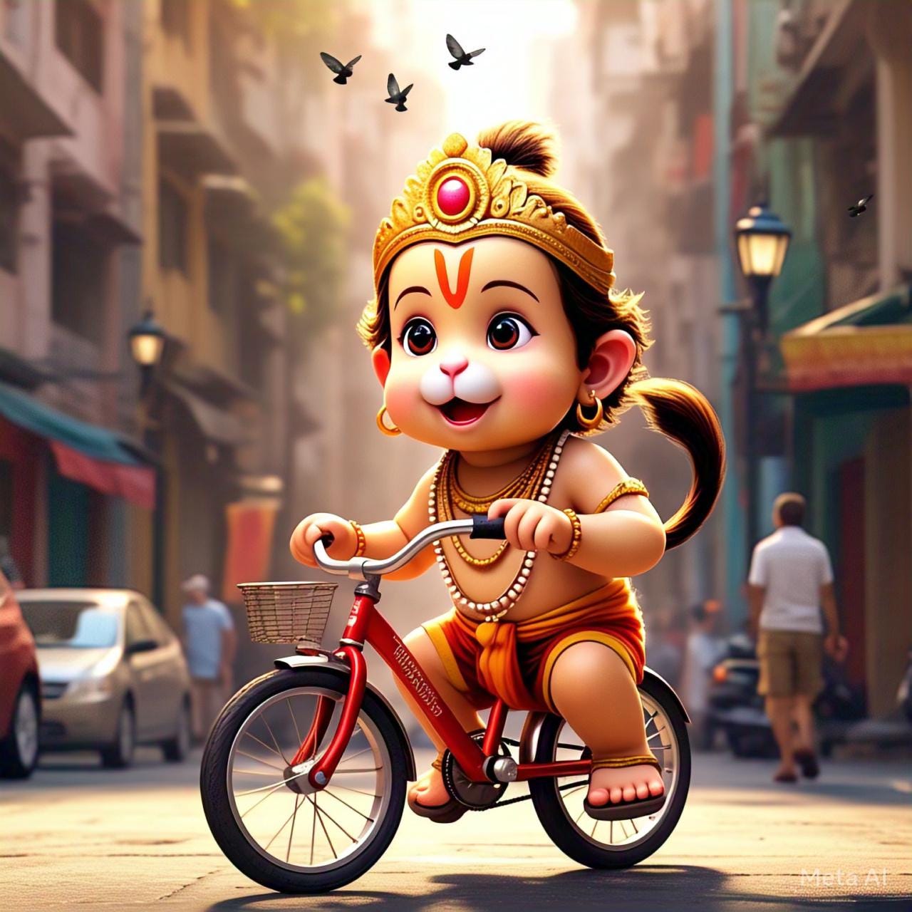 Child Hanuman Ji Photo - Etsy