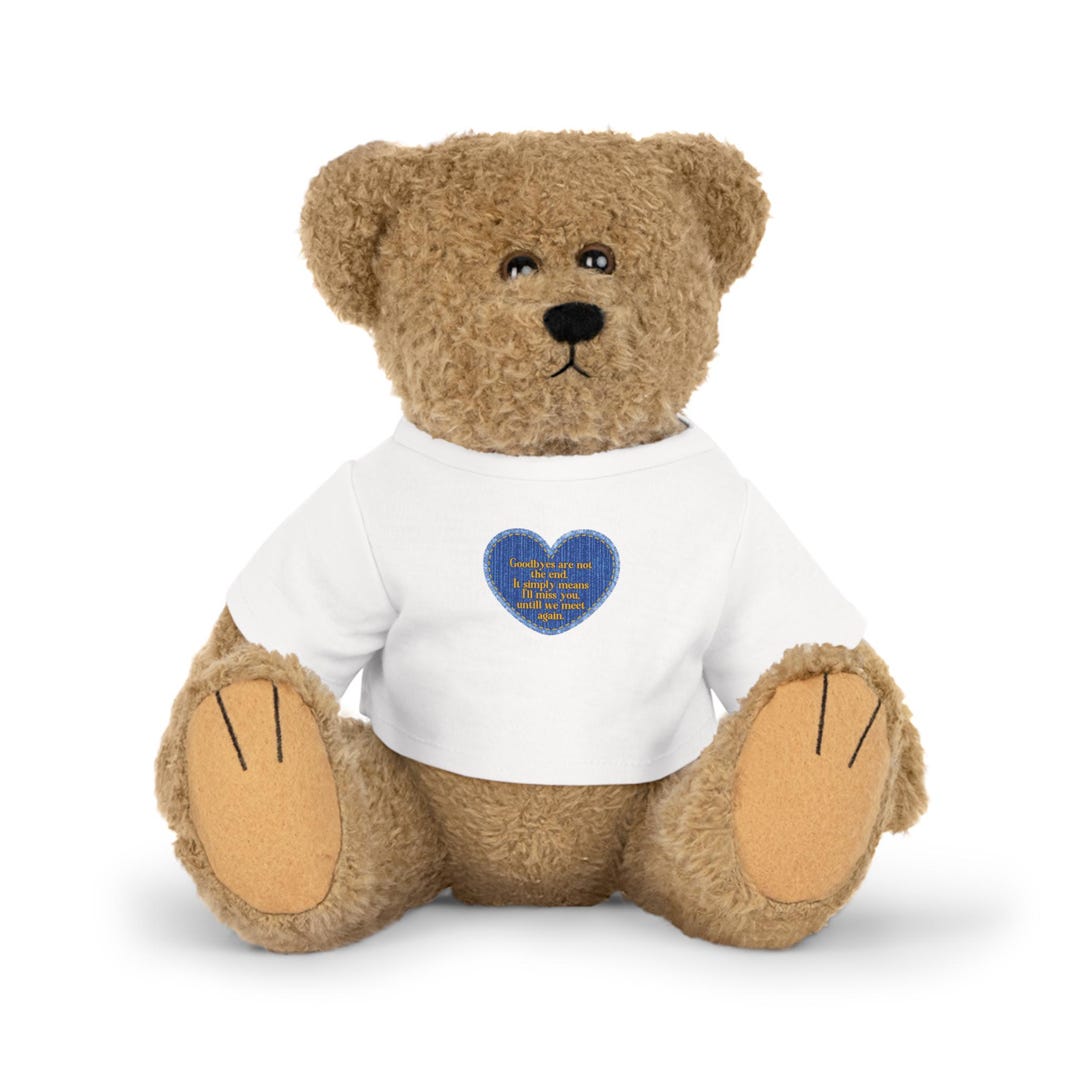 Memory Bear, Remembering Loved Ones Gift Idea for Child, Keepsake Teddy ...