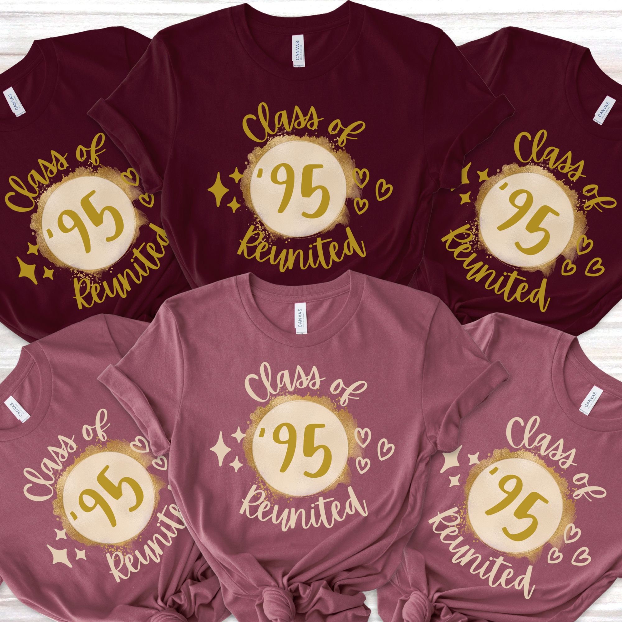 Personalized Class Reunion Group Tshirt Back to School Party - Etsy